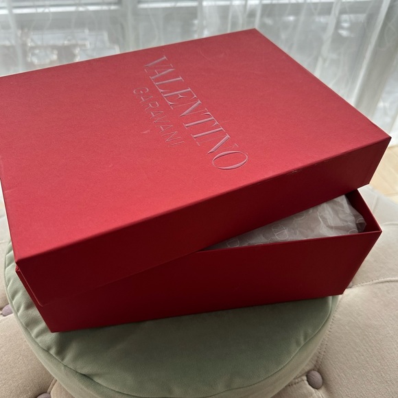 Valentino Garavani | Other | Authentic Valentino Shoe Box In Red Color ...